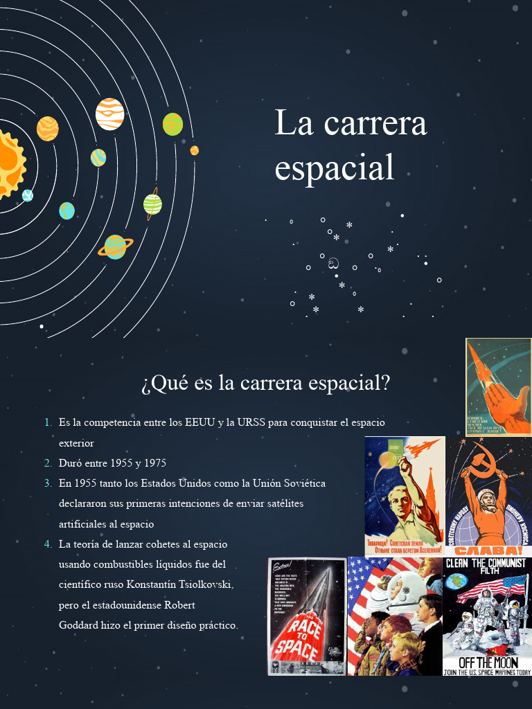 La Carrera Espacial | PDF | Carrera en el espacio | Astronautas