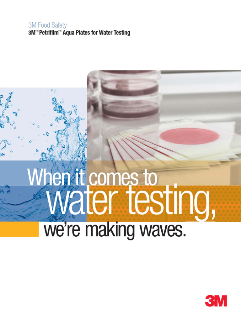 Aqua - Water Testing Brochure, 1107-02518E | PDF