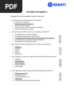 Actividad Entregable 1 Informatica Basica Senati | PDF | Juegos y actividades