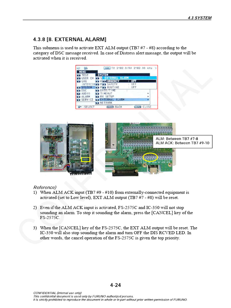 How to Connect an External Alarm | PDF