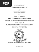 Online Banking Project Work | PDF | Online Banking | Banks & Banking