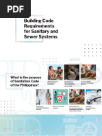 Sanitation Standards for Building Codes | PDF | Sanitation | Sanitary Sewer