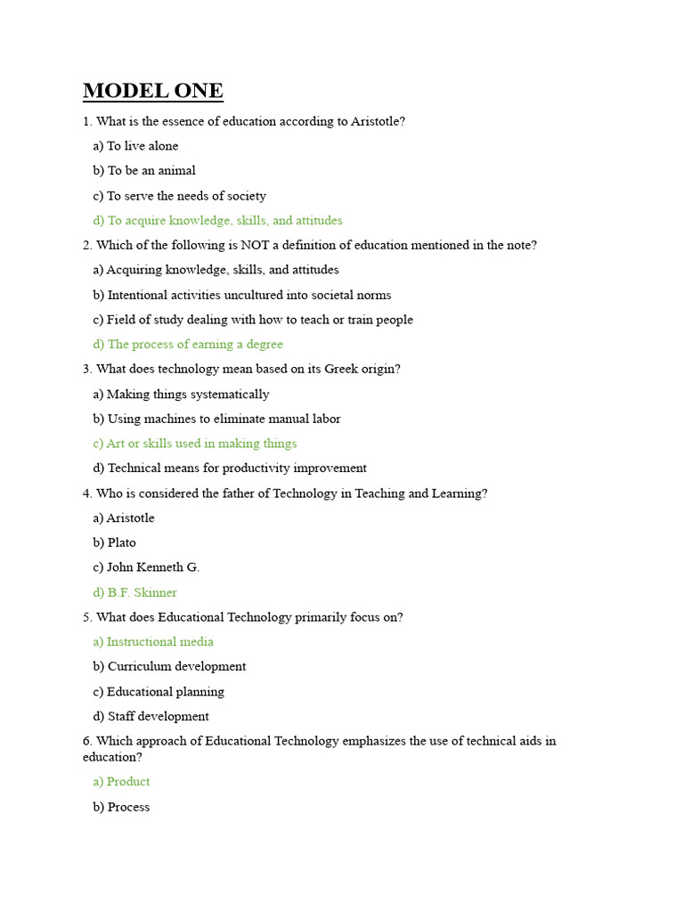 Answers To Trial Question | PDF