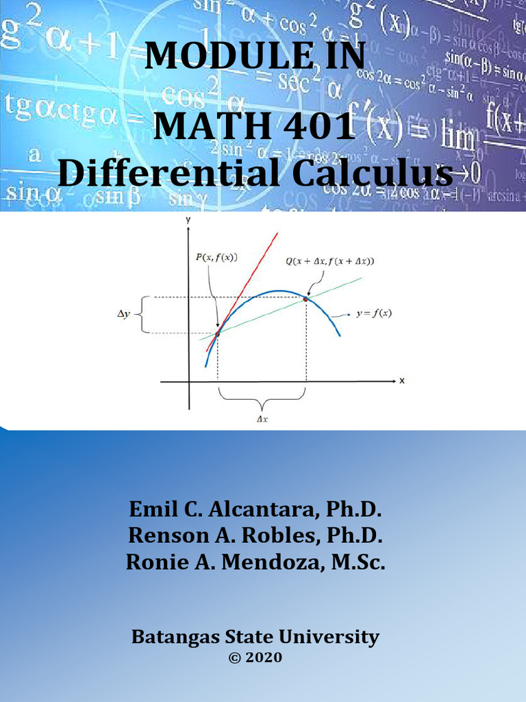 Differential Calculus | PDF | Trigonometric Functions | Function (Mathematics)