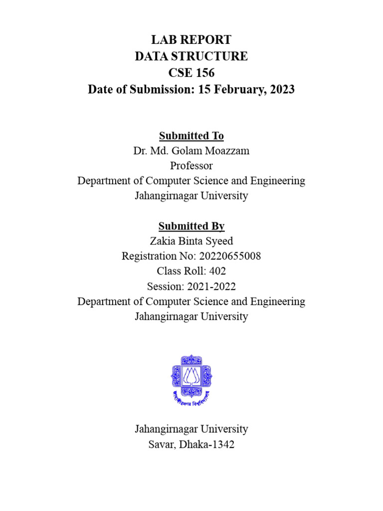 Ds Final Lab Report | PDF | Queue (Abstract Data Type) | Computer ... Ds Final Lab Report | PDF | Queue (Abstract Data Type) | Computer ...