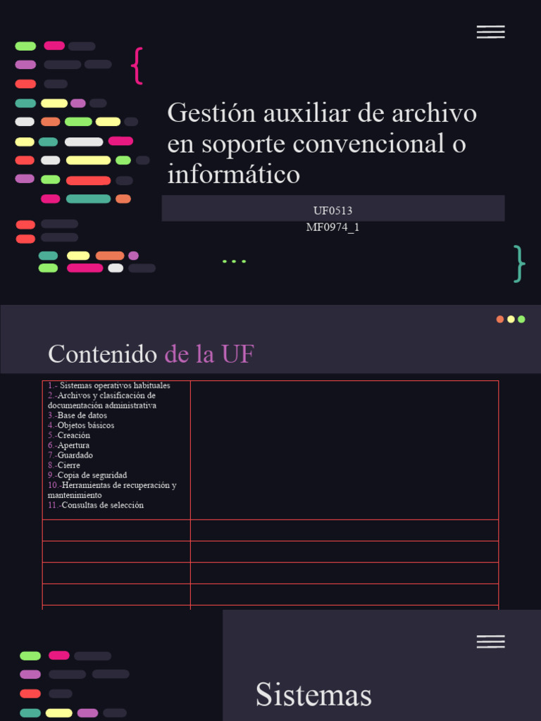 Gestión de Archivos y Sistemas Operativos | PDF | Archivo de computadora | Interfaces gráficas ...