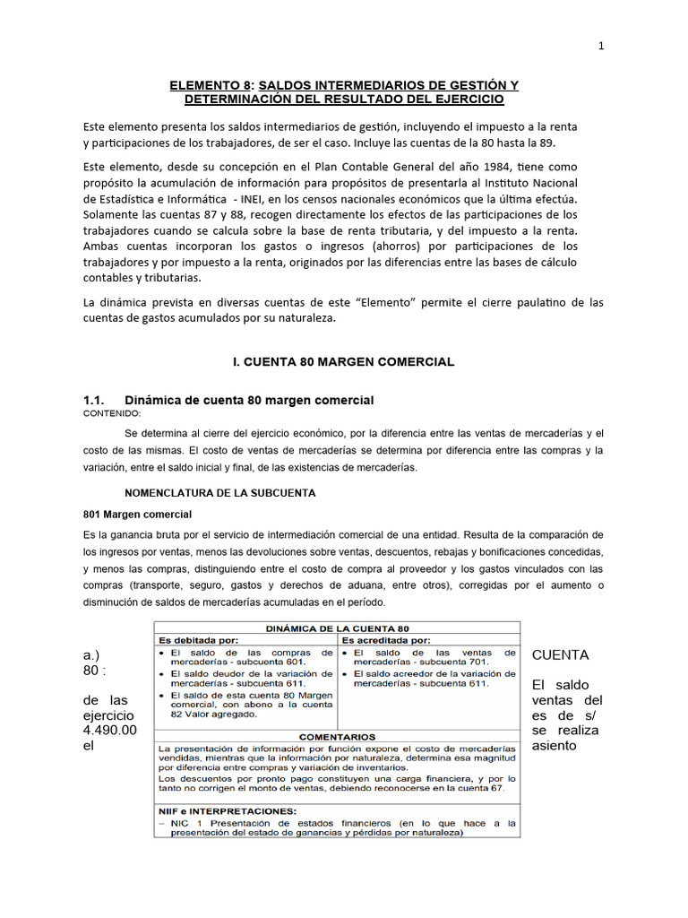 Dinamica Contable-Elemento-8 | PDF | Contabilidad | Impuesto sobre la renta
