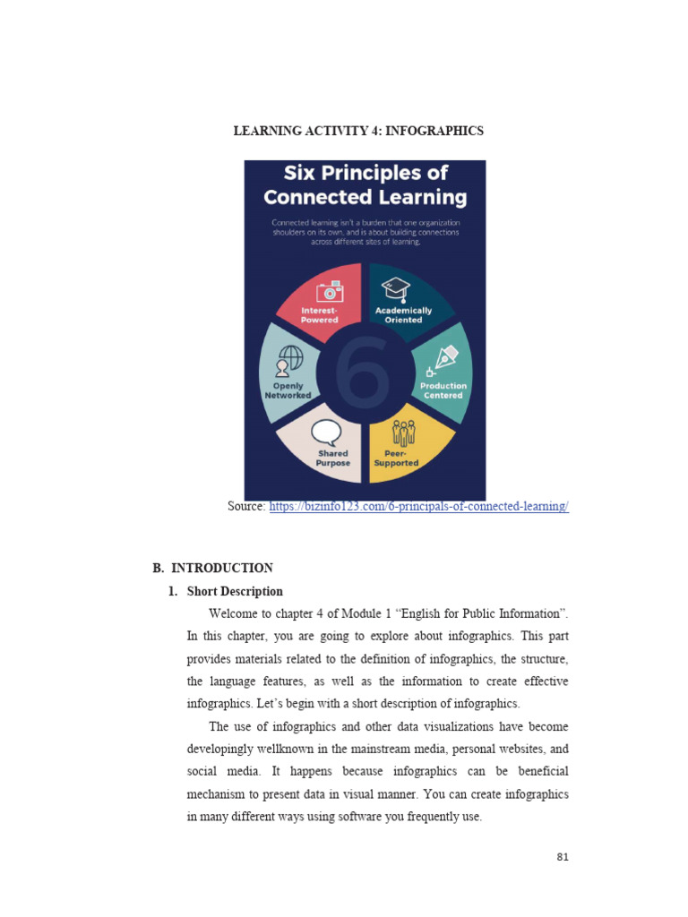 M1 4. Infographics | PDF | Infographics | Information