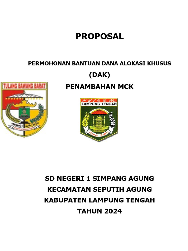 Proposal MCK 2 SDN 1 Sa 2023 | PDF