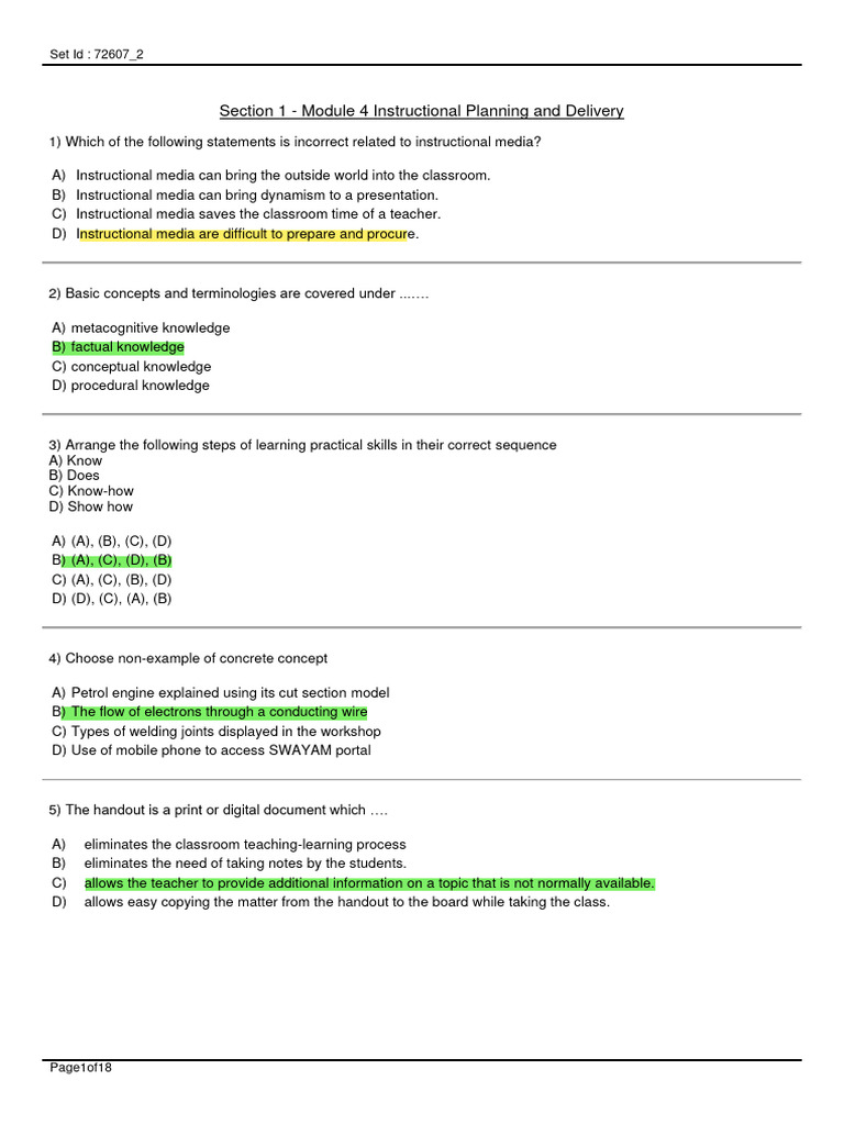 4 Module Merged 0 Both Pdf Learning Teachers 