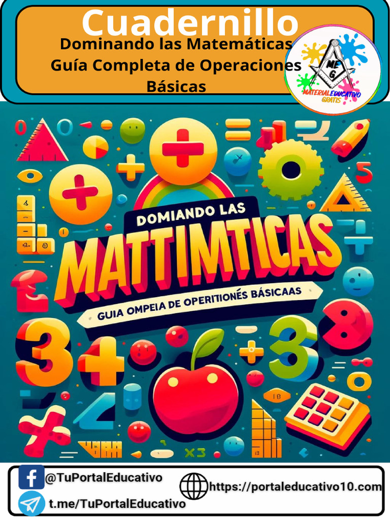 Dominando Las Matemáticas Guía Completa de Operaciones Básicas ...