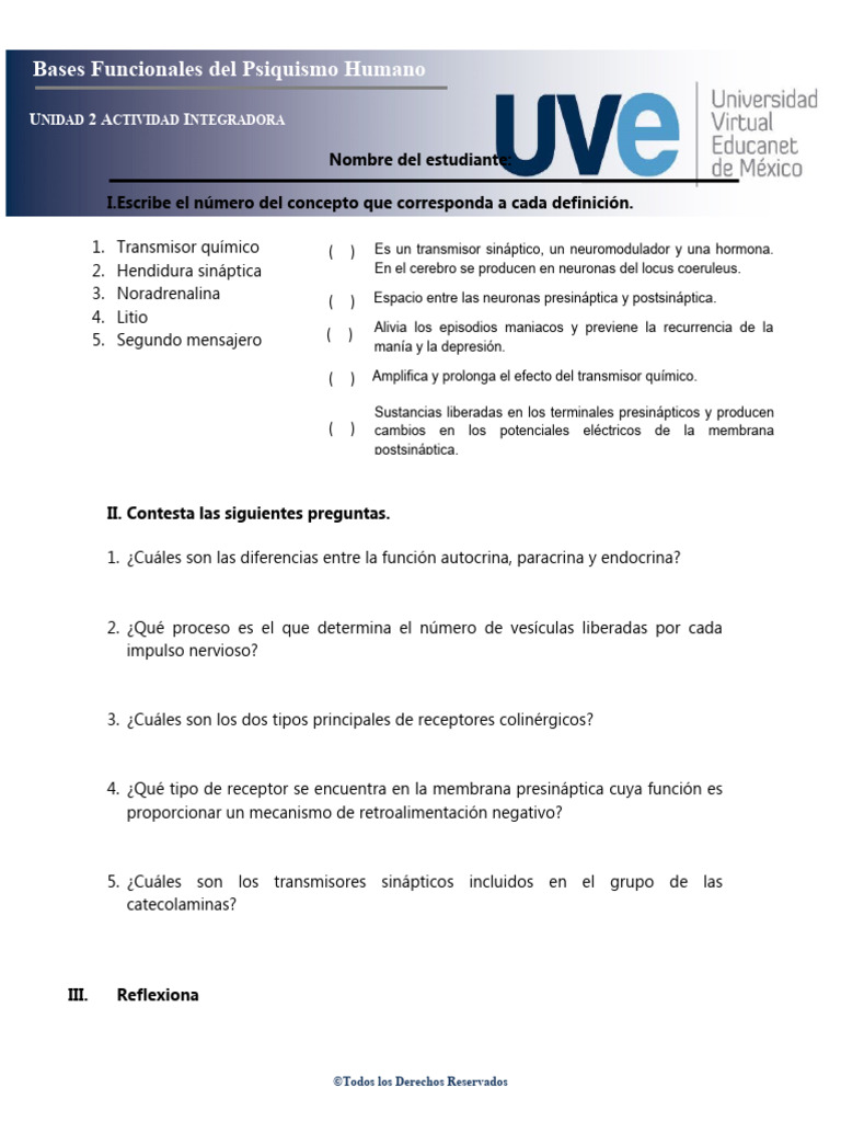 AI2 Integradora | PDF | Sinapsis | Bioquímica