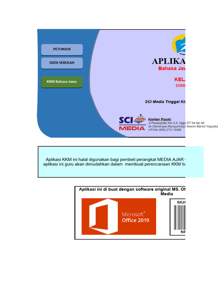 09-KKM Bahasa Jawa Jateng Kelas 6 | PDF