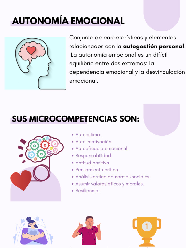 Sesión 3 Autonomía Emocional | Descargar gratis PDF | Las emociones ...