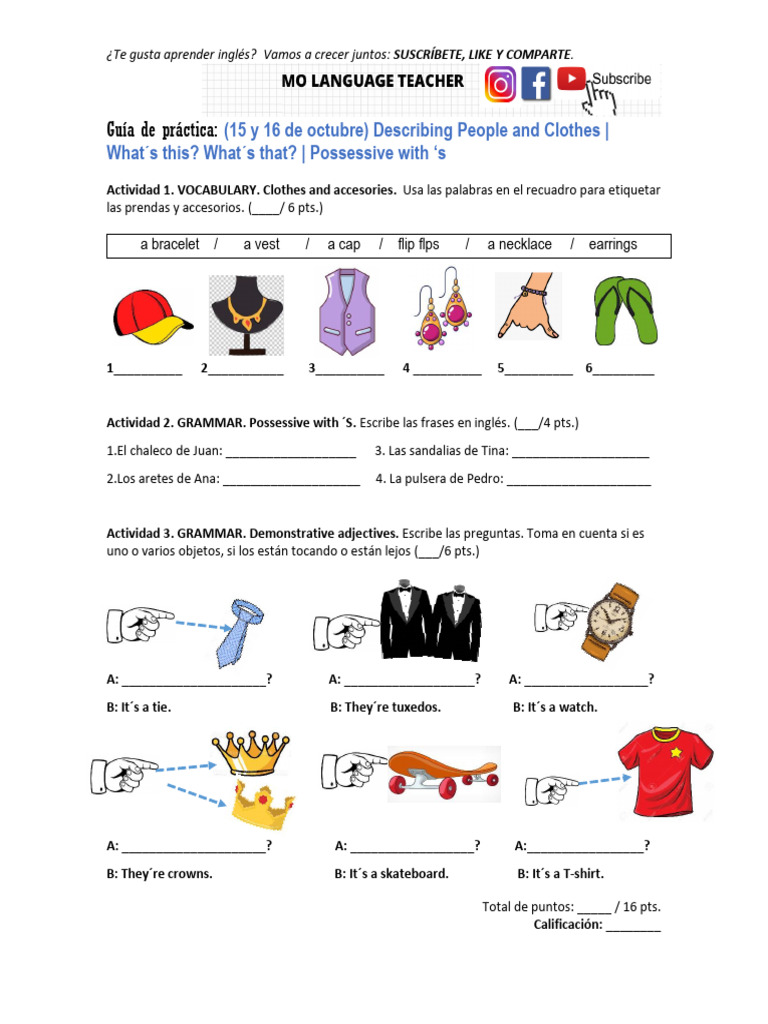 Possessive With Apostrophe S | PDF