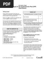 Isp 1151 | PDF | Provinces And Territories Of Canada | Welfare