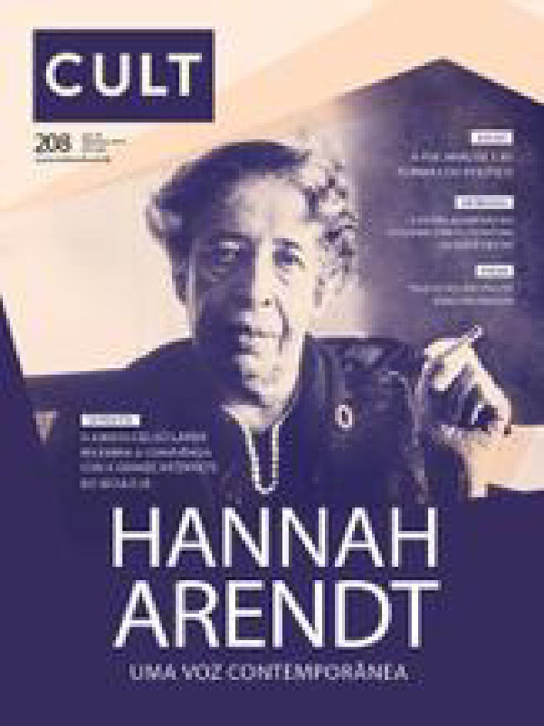 Hannah Arendt: Vida e Pensamento | PDF | Pensamento | Immanuel Kant