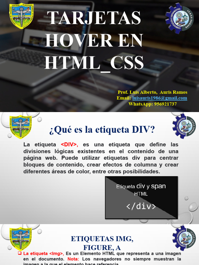04 Tarjetas Hover HTML Css | PDF