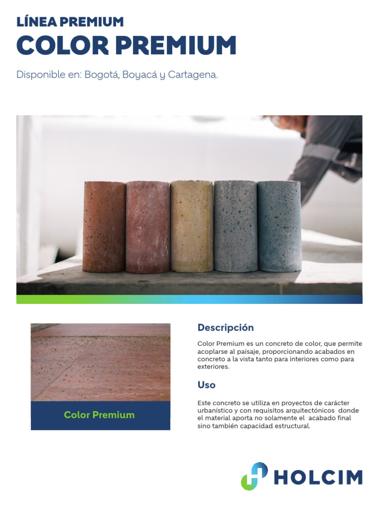 Color Premium 2022 | PDF | Hormigón