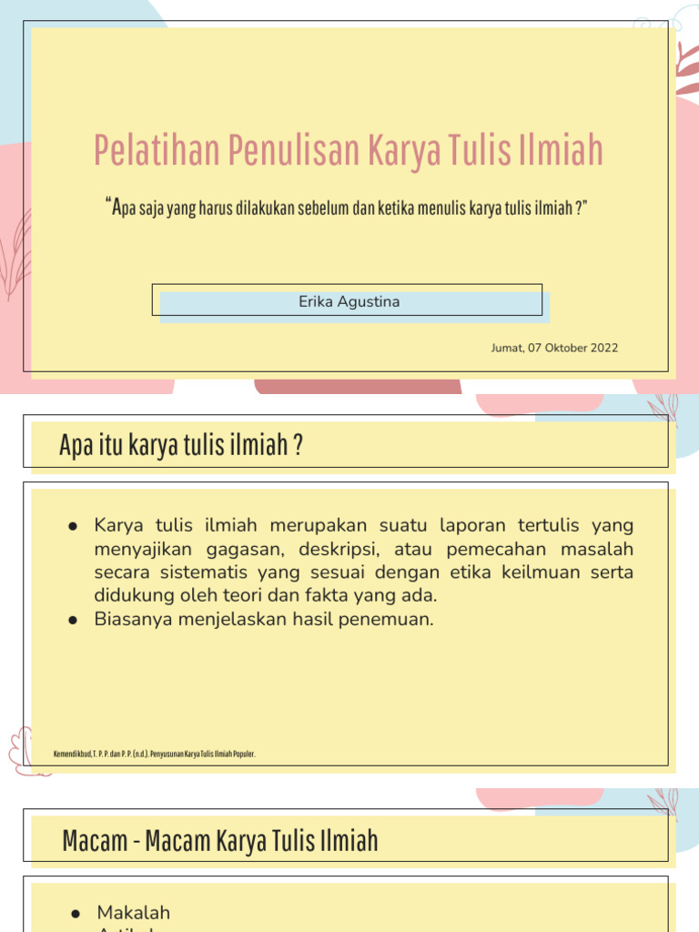Materi PPT Kti | PDF