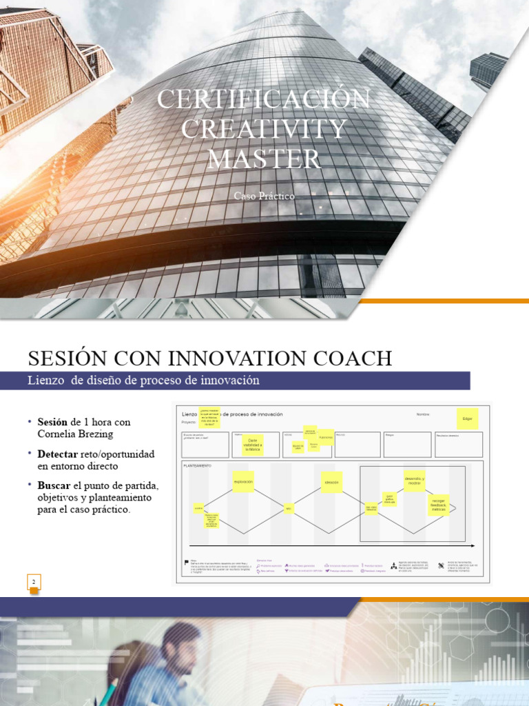 Certificacion Creativity Master - Caso Práctico | PDF | Aprendizaje ...