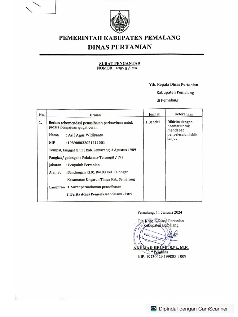 Berkas BP4 | PDF