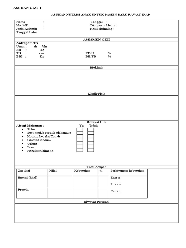 3.5.1.f RESPON PASIEN PELAYANAN GIZI CATATAN PERKEMBANGAN PASIEN TERINTEGRASI (CPPT) DALAM REKAM ...