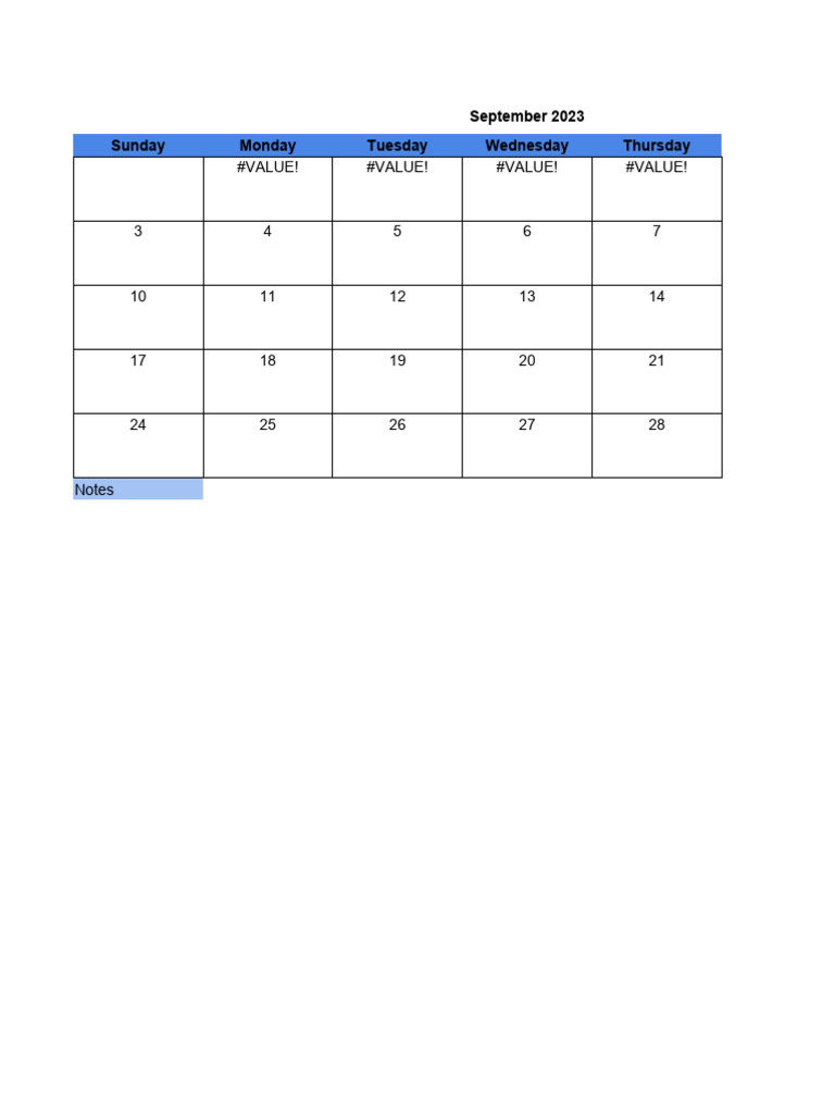 Dynamic Calender | PDF