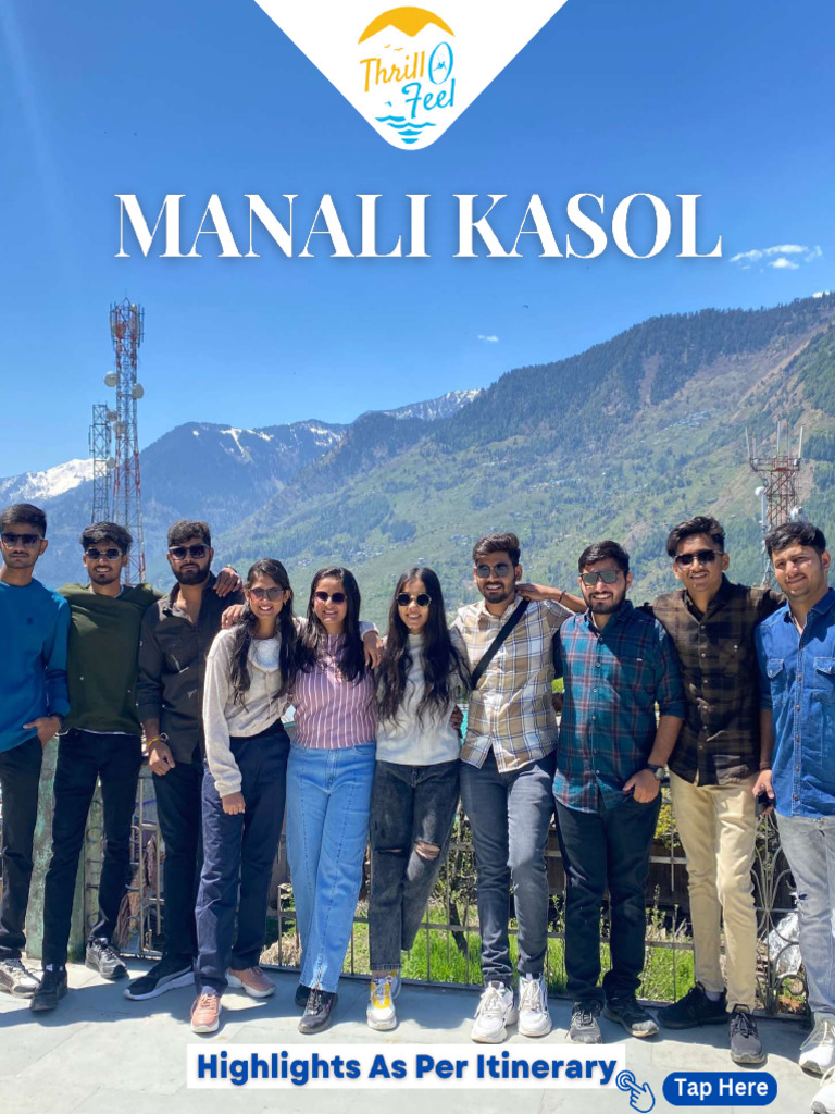 Summer Manali 2023 - 24 - Thrillofeel | PDF