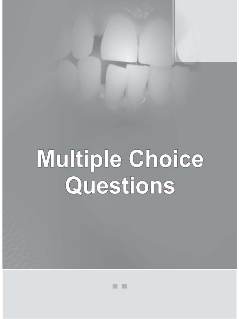 Embryology of Orofacial Structures MCQs | PDF | Tooth Enamel | Human Tooth