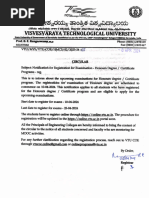 VTU Honours Degree Enrollment Guide | PDF | Computer Science ...