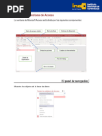 Ventana y Partes de La Ventana de Access | PDF | Ventana (informática ...