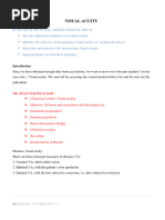Tumbling E Eye Chart Instructions | PDF | Visual Acuity | Visual Impairment