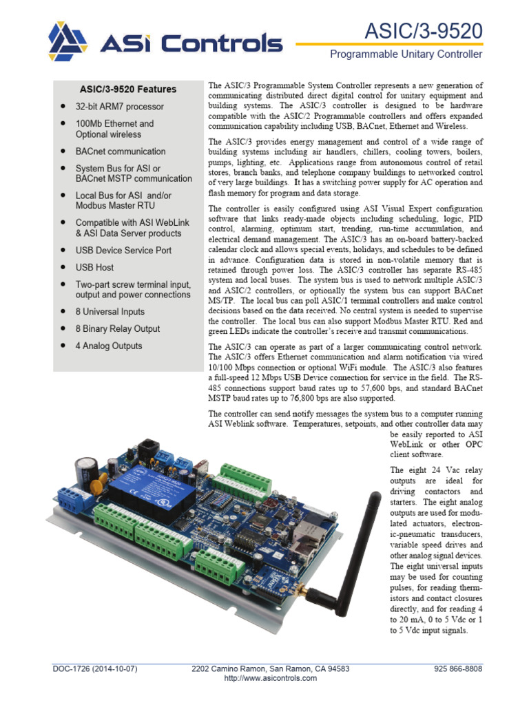 ASIC-3-9520 Rev 031419 | PDF | Relay | Usb