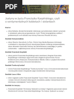 Jan Kochanowski - Treny | PDF