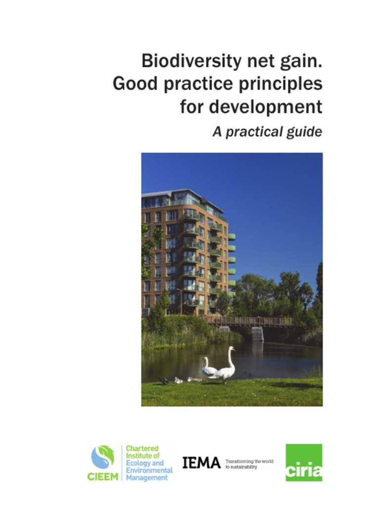 Biodiversity Net Gain. Good Practice Principles For Development | PDF ...