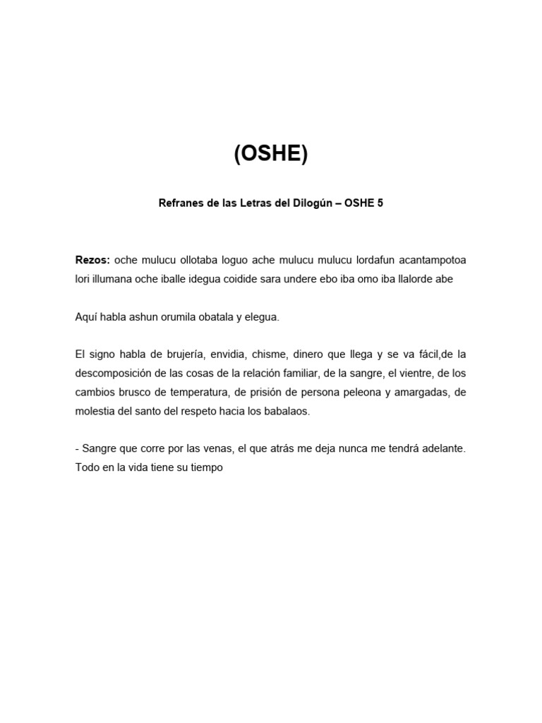 OSHE | PDF | Derecho