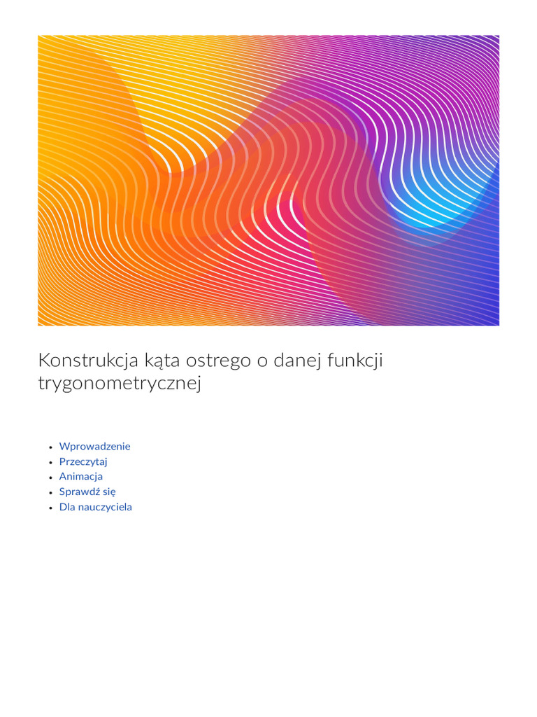 Konstrukcja Kata Ostrego o Danej | PDF