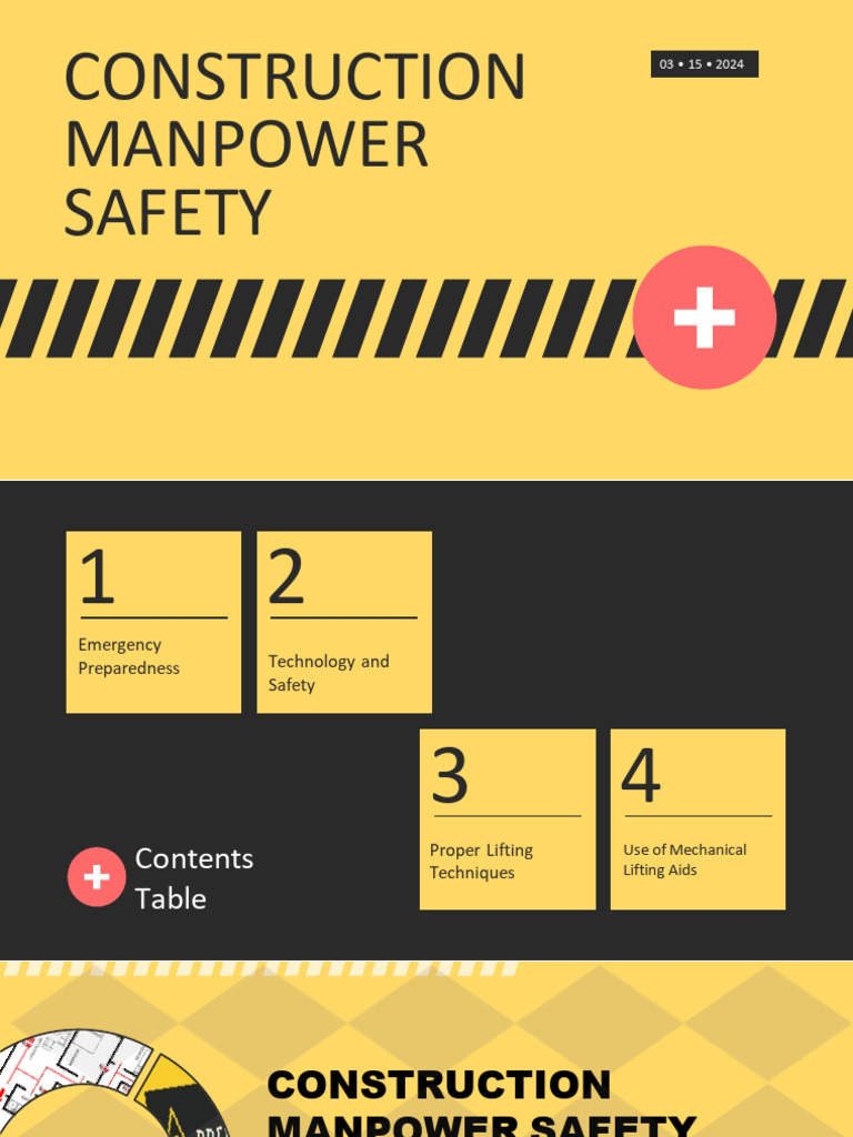 CONSTRUCTION MANPOWER SAFETY | PDF | Internet Of Things | Emergency ...