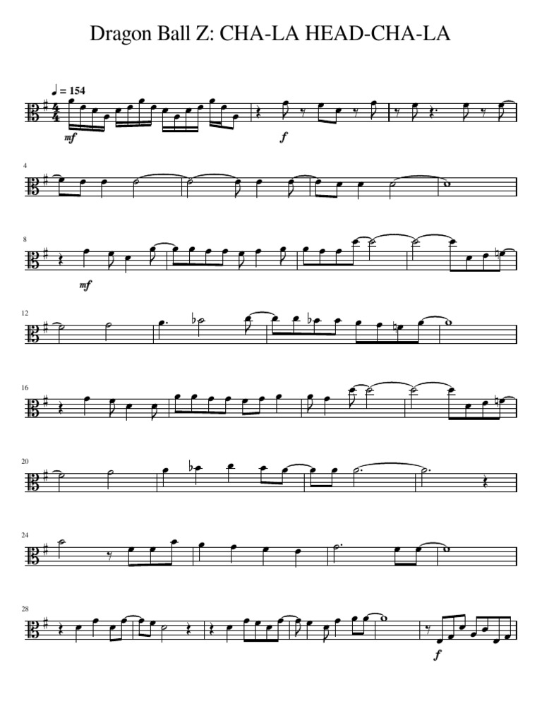 Dragon Ball Z - Chala Head Cha La Misc Computer Games Dragon Ball Z ...