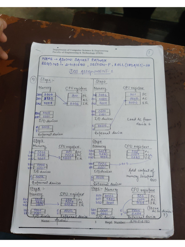 Dos Assignment 1 Sol | PDF