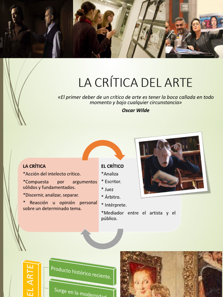 Crítica de Arte según Oscar Wilde | PDF | Crítica | Crítica de arte