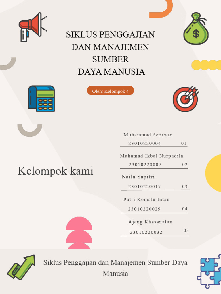 Siklus Penggajian 4-1 | PDF | Pengelolaan Keuangan & Uang