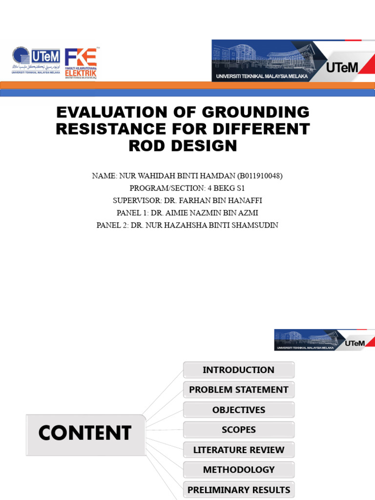 Evaluation of Grounding Resistance For Differnt Rod Design | PDF ...