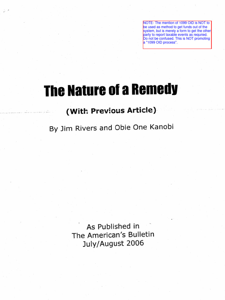 Understanding 1099 OID Reporting Requirements | PDF
