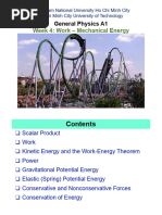 Work and Energy - Formula Sheet | PDF | Force | Potential Energy