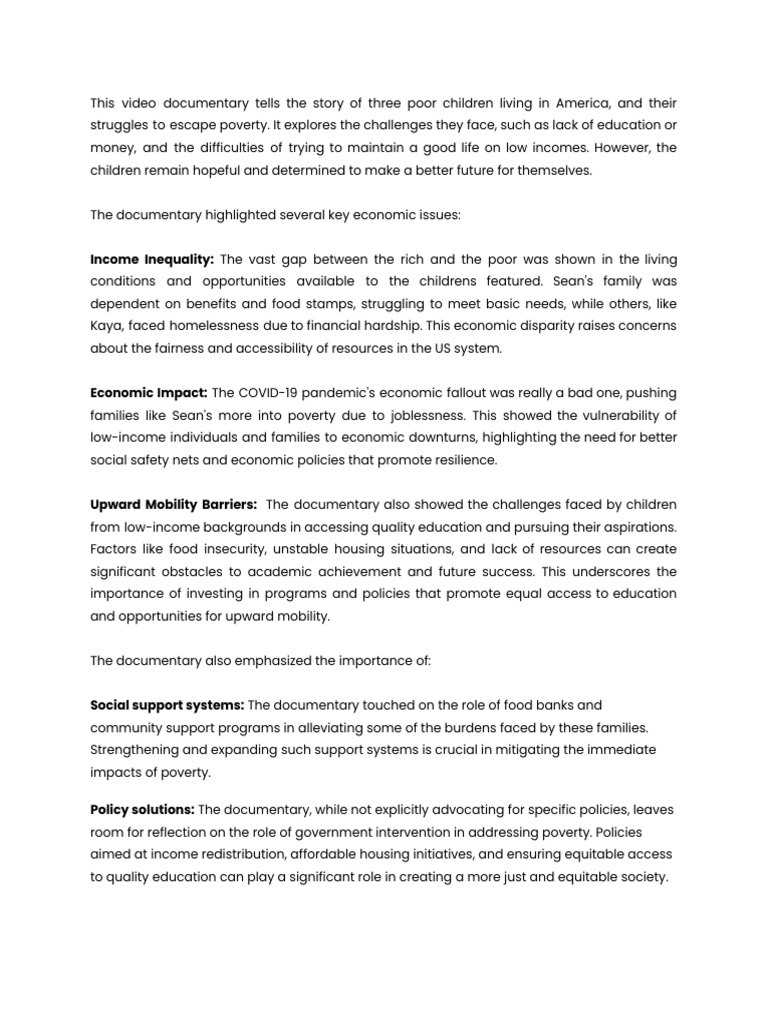 Econ 28 Feb Reflection | PDF
