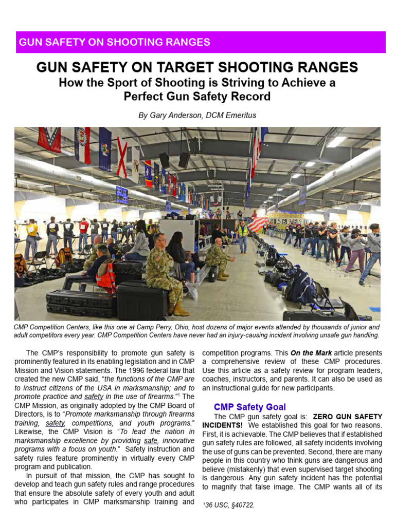 Gun-Safety-On-Target-Shooting-Ranges | PDF | Trigger (Firearms) | Gun ...