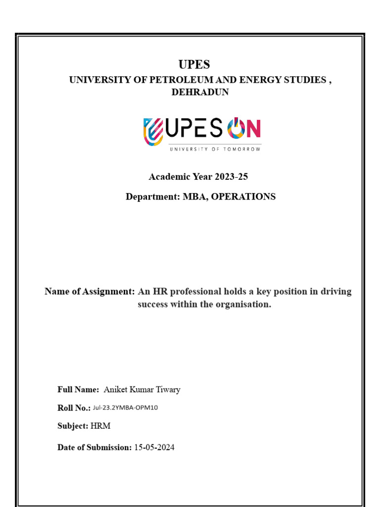 HRM 1 | PDF | Human Resource Management | Human Resources