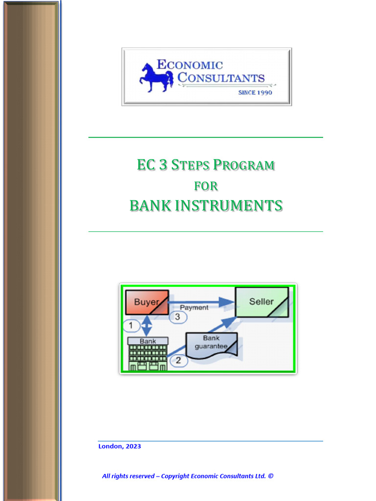 EC 3 Steps Program For Provision of Bank Instruments 2024 | Download Free PDF | Letter Of Credit ...